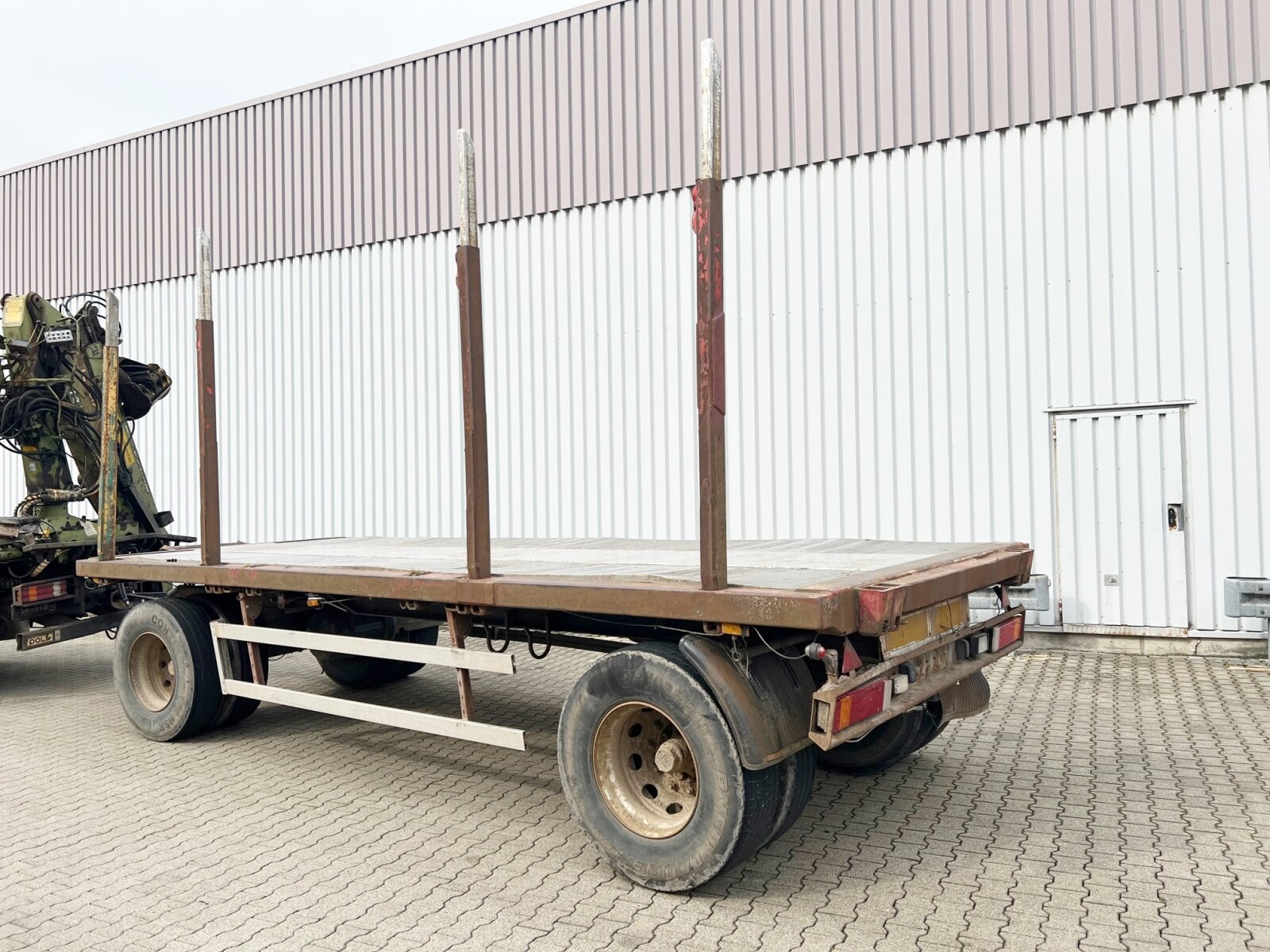 Detailansicht | Doll A105 Holzanhänger | Gassmann Trucks