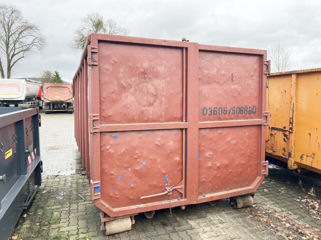 Detailansicht | GREIS Abrollcontainer mit Kran | Gassmann Trucks